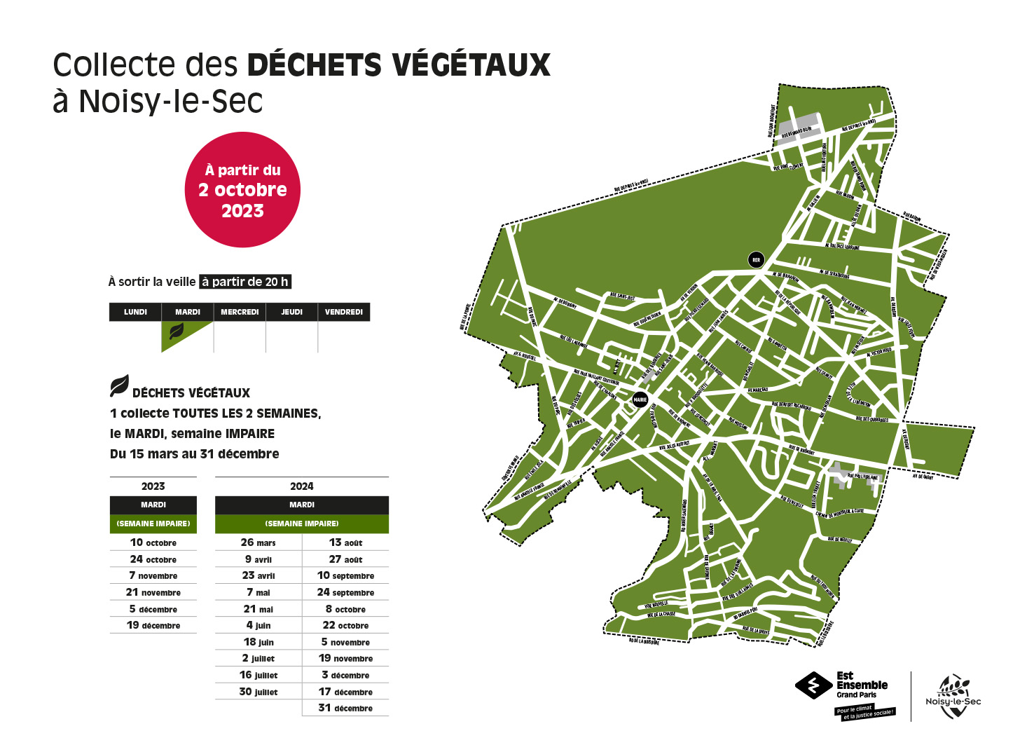 La collecte des déchets - Noisy le sec