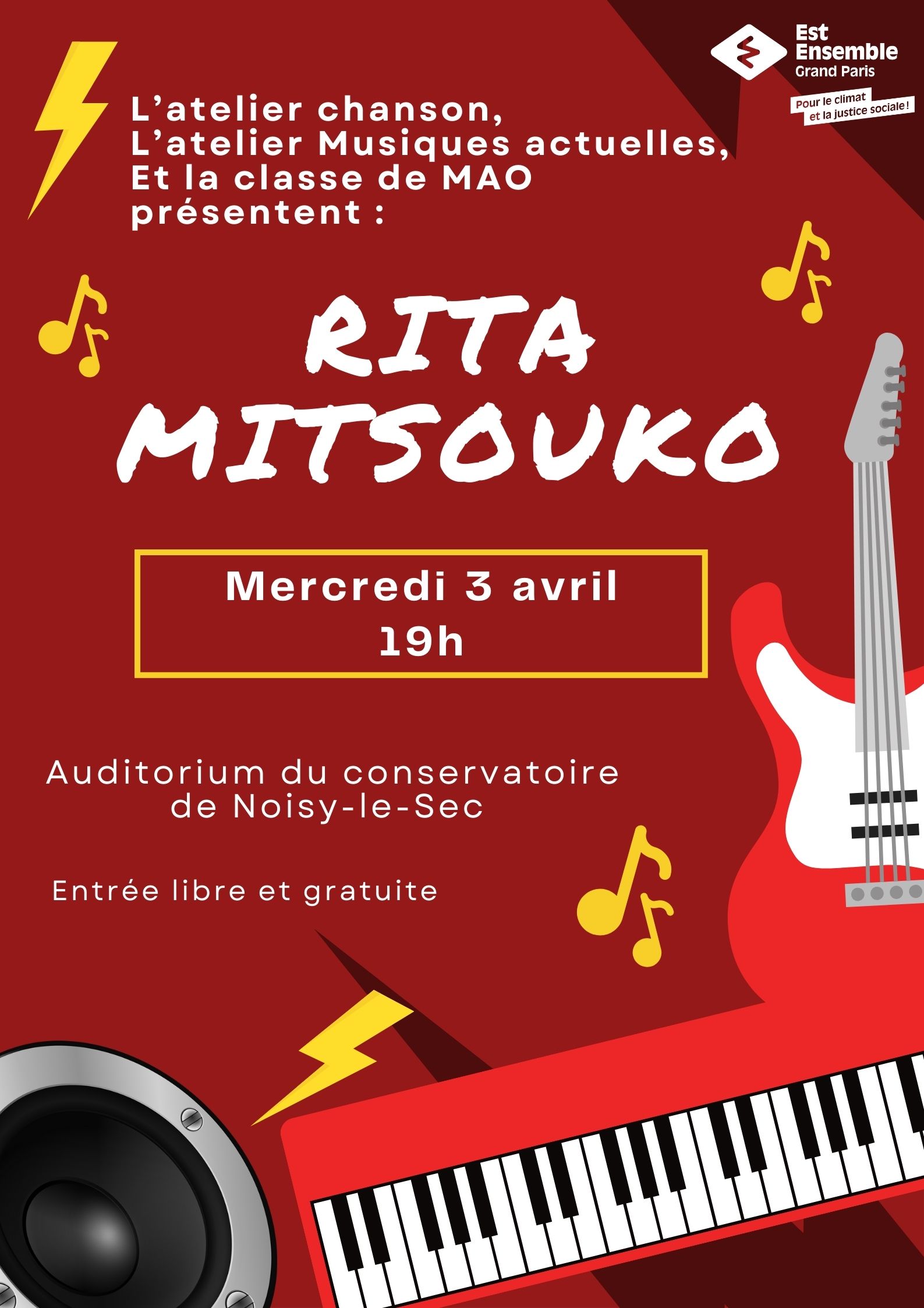 Dans l’univers des Rita Mitsouko - Noisy le sec